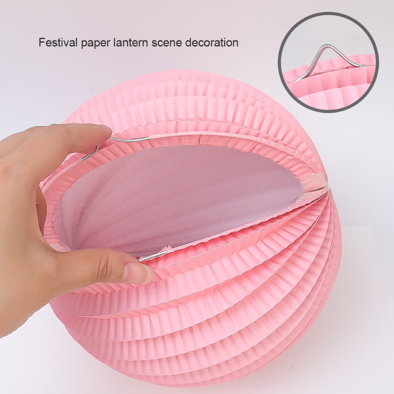 [ Featured ] Multicolor Folding Paper Lantern - Chinese Ball Shaped ...