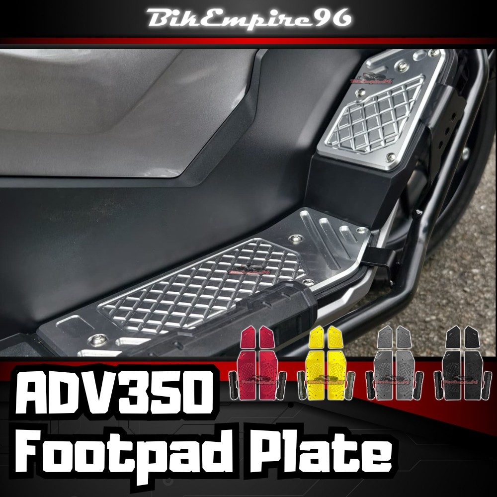 Honda ADV350 Footpad Plate Footrest Foot Pegs Pedal Footboard Plate ...
