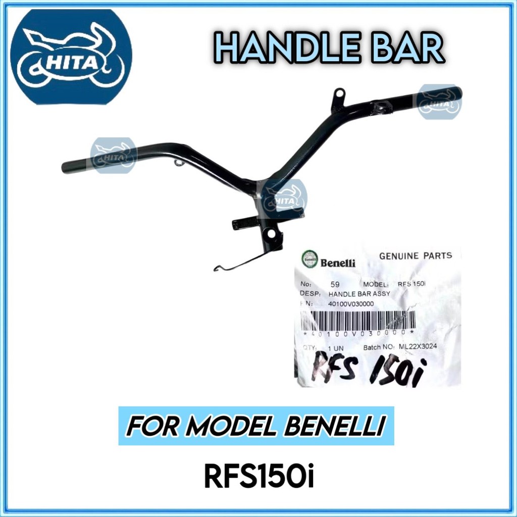 BENELLI RFS150 RFS150I HANDLE BAR ORIGINAL 100% 40100V030000 | Shopee ...
