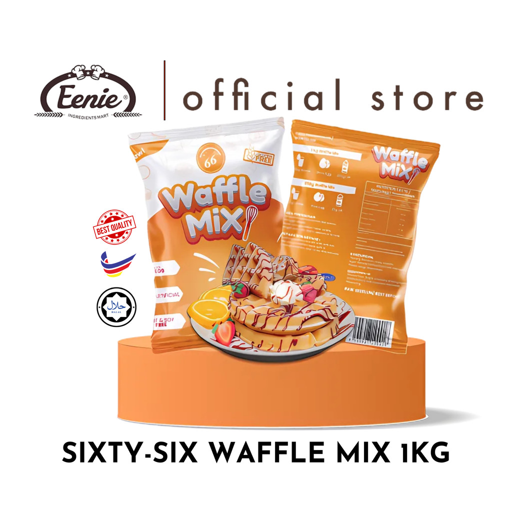 SIXTY -SIX WAFFLE MIX | 1KG | HALAL | Shopee Malaysia