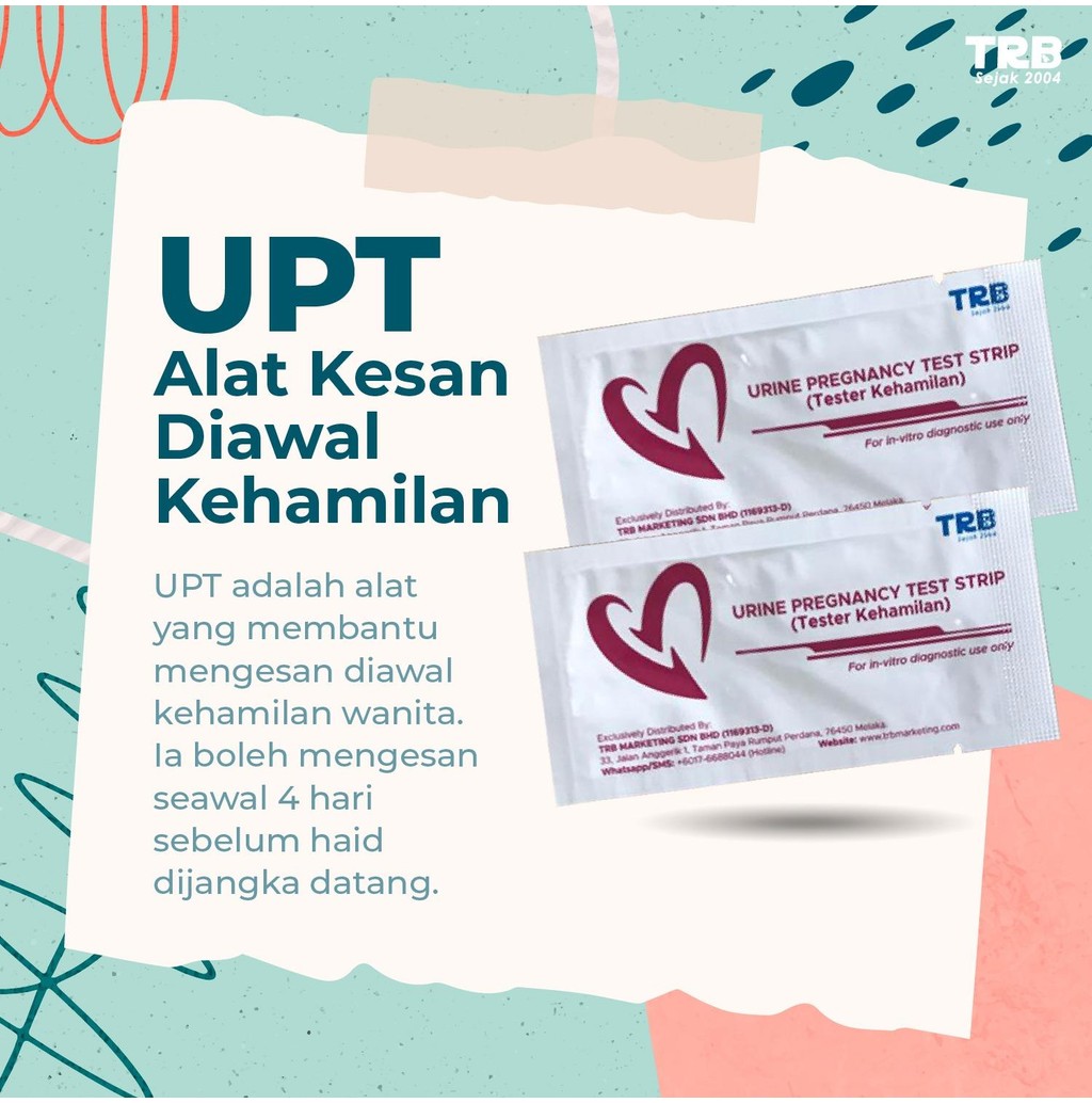 [ TRB ] Ovulation Test Kit Strip OPK LH Ovulasi ｜UPT TEST PREGNANCY ...