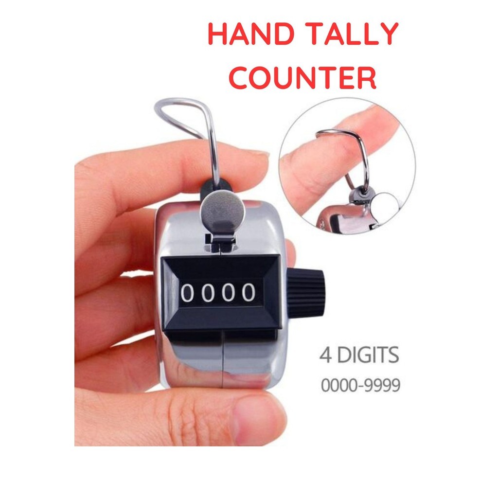 [Stainless Steel] Tasbih Digital Finger Hand Tally Counter Tasbih ...