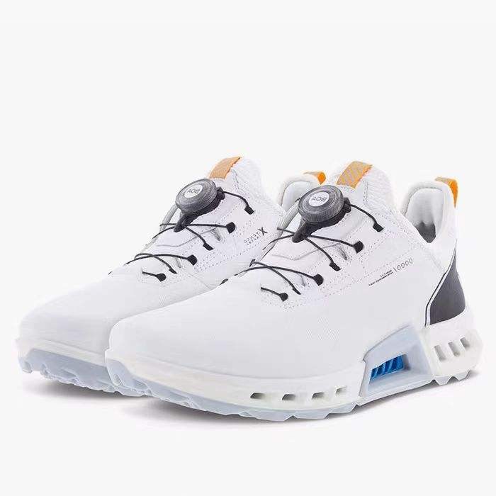 Men's Fixed Spike Golf Shoes, All Genuine Leather, Comfortable And ...