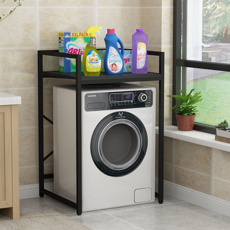 Washing Machine Storage Rack Drum-type Balcony Storage Rack Flip-top ...