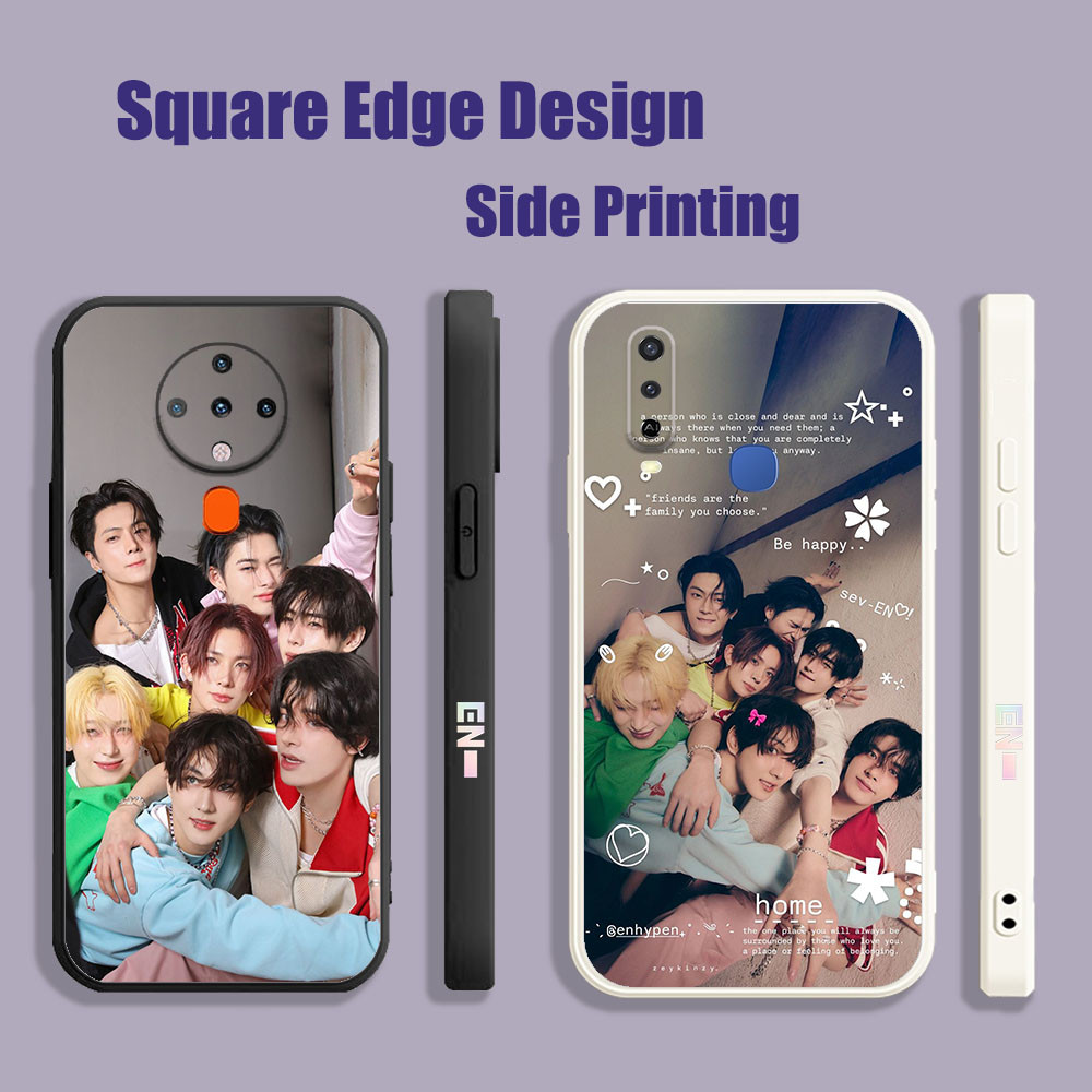 Casing For iPhone X XS MAX XR 13 Pro 7 8 Plus Enhypen heeseung Jake ot7 ...