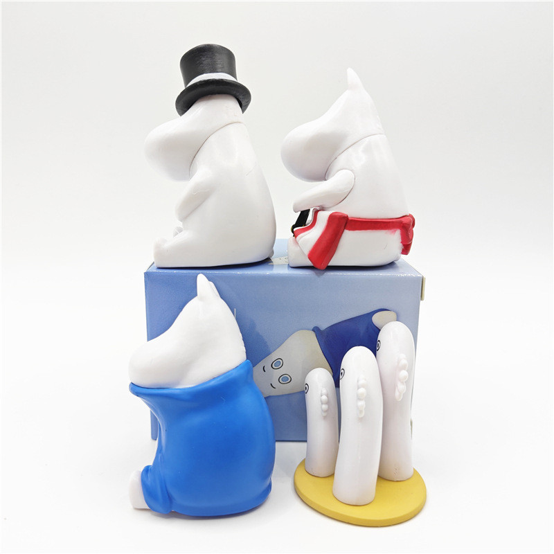Moomin Adorable Family Shoulder Buddy Sleepy Pose Blind Box Figure ...