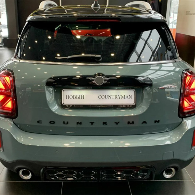 Car Body Emblem Rear Trunk Sticker Metal Letter Badge Logo For MINI ...