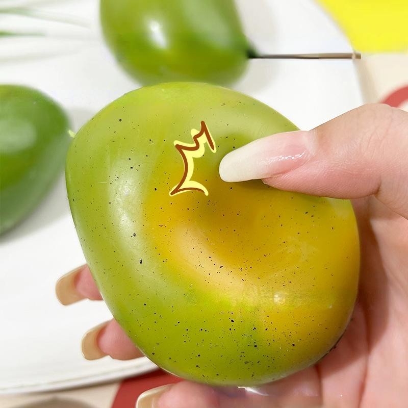 New Color Changing Mango Pinch New Unique Creative Toy Shapeable Fluid ...