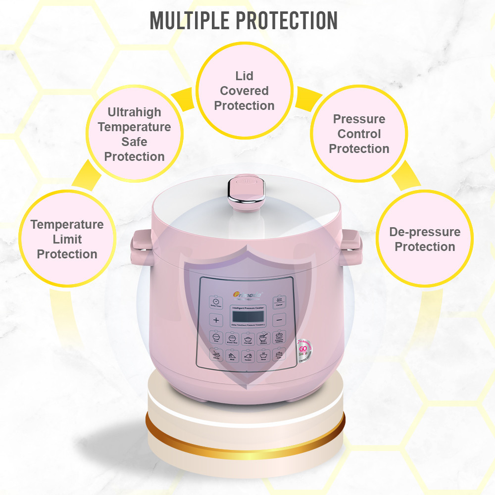 Primada LIMITED EDITION 4 Liter Triple Pots Pressure Cooker MPC4000 ...