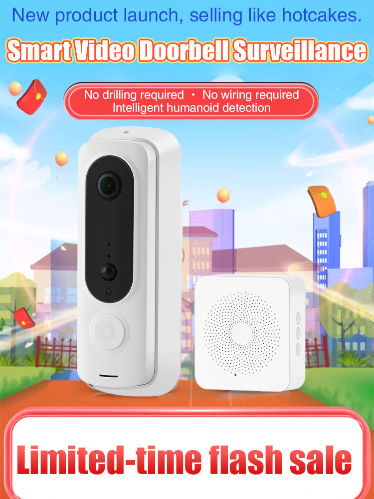 waterproof Visual doorbell Visual Intelligent Doorbell safety ...