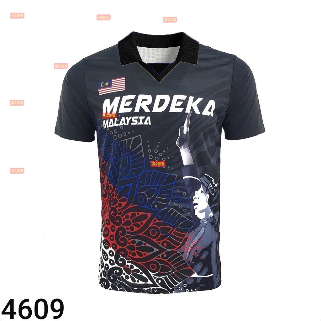 T-shirt Merdeka Malaysia Day Jersey Theme | Baju T-shirt Kemerdekaan ...