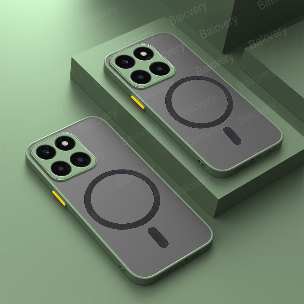 Phone Case Honor X6B 4G X8 5G X6S X6 X8A With Magnetic Sticker Matte ...