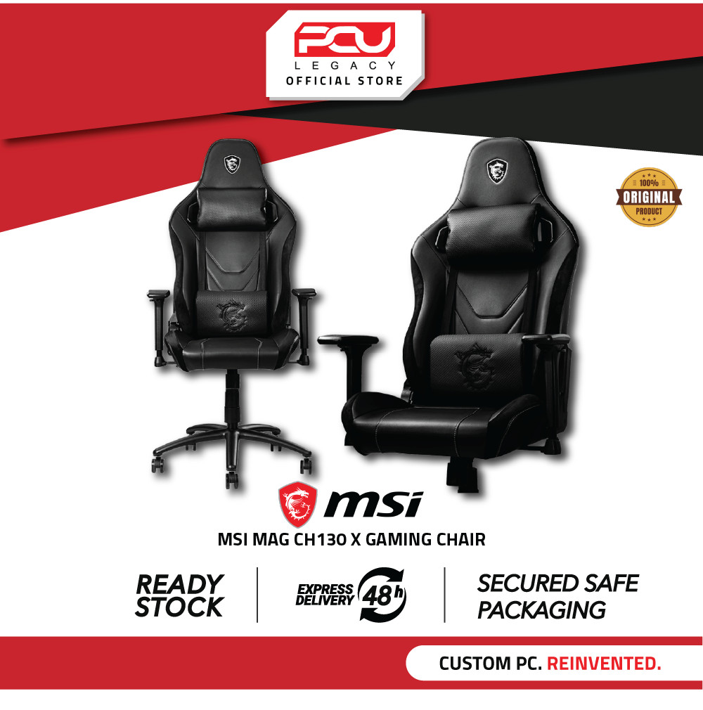MSI MAG CH130 X GAMING CHAIR | Shopee Malaysia