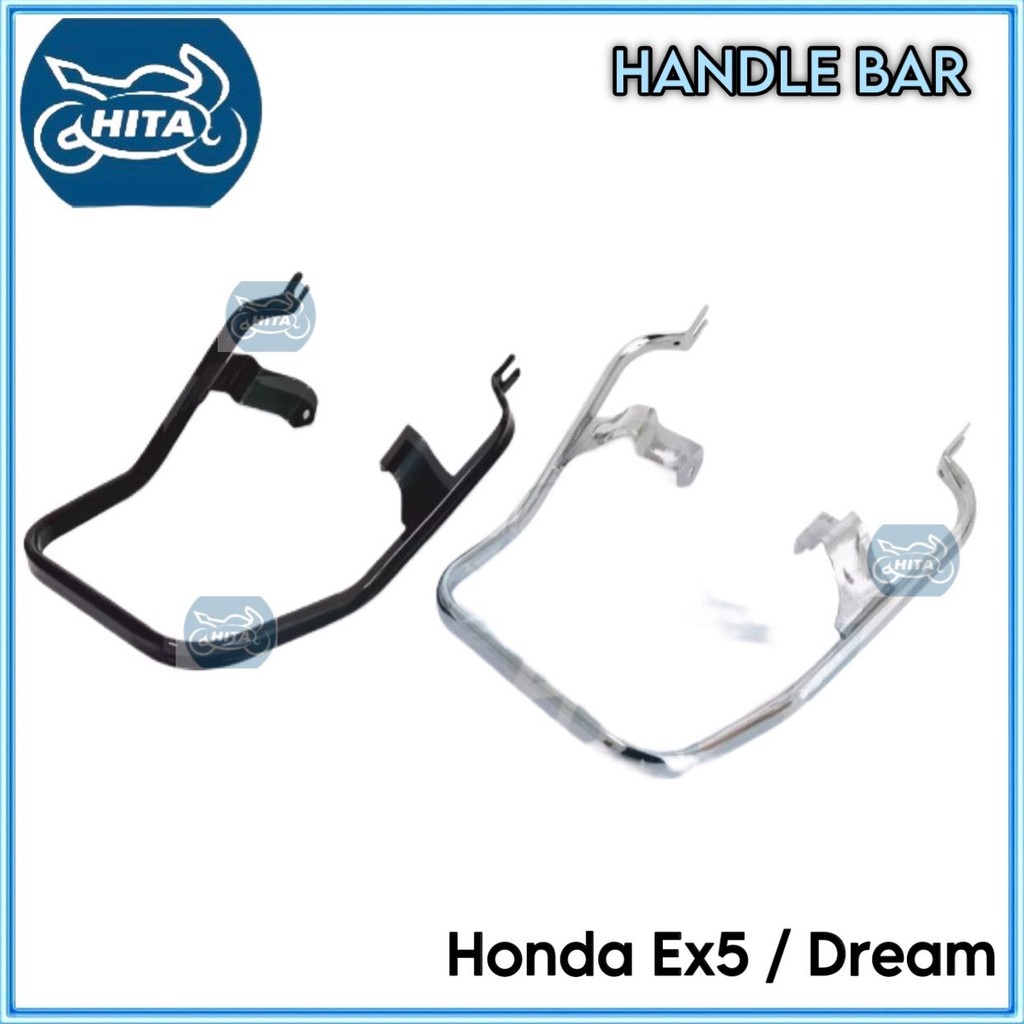 HONDA EX5/ DREAM HANDLE BAR / LBAR / SEAT BAR CHORME ATAU BLACK | Shopee Malaysia
