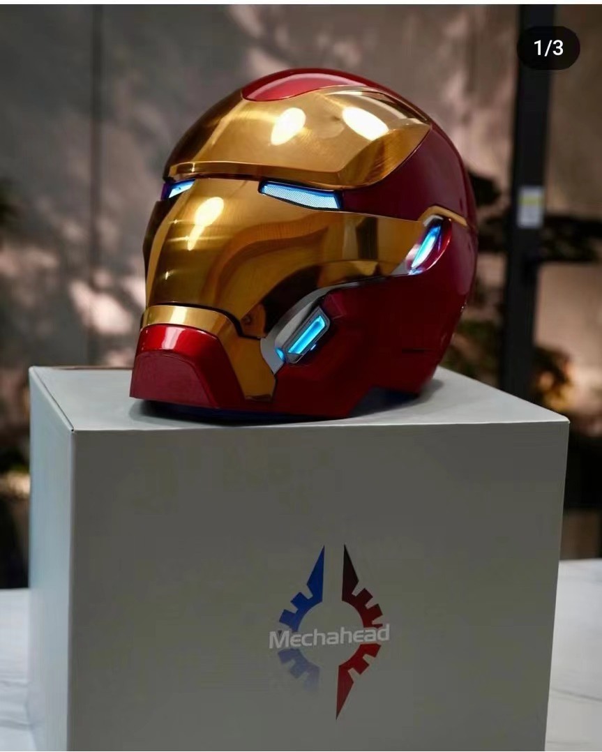 New Mechahead MK50 Iron Man Helmet with Voice Control and Wearable ...