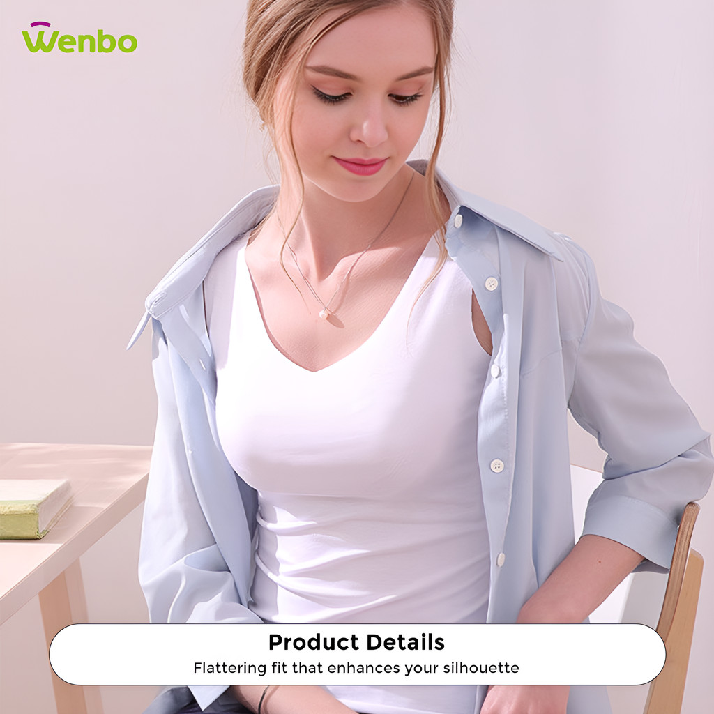 Wenbo Summer Seamless Ice Silk Vest Women Innerwear Female Students ...