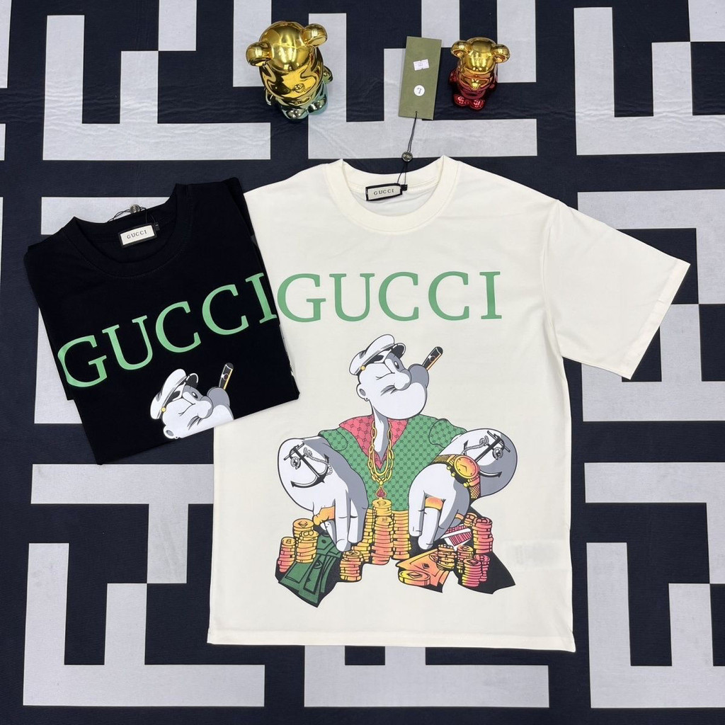 GUCCI Summer Popeye New Three-standard Complete High Version | Shopee ...