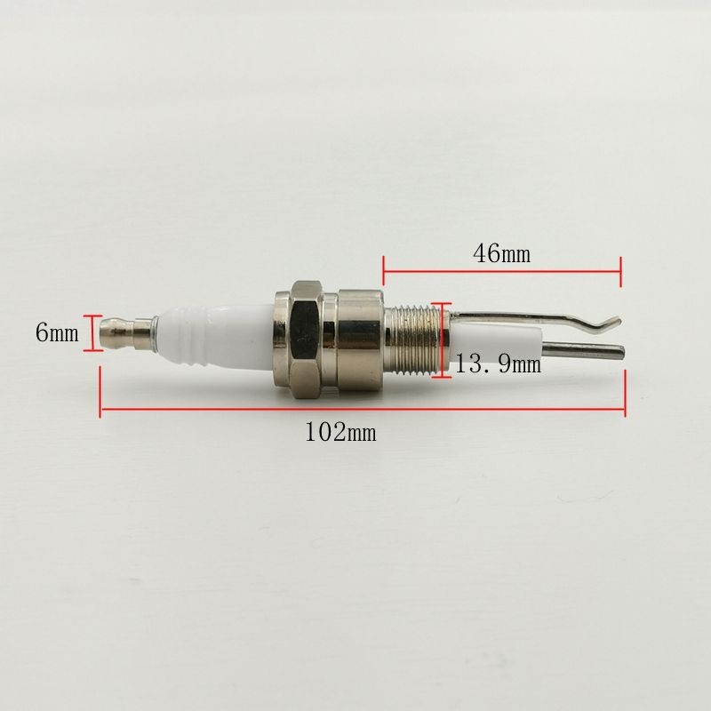 Gas Burner Ceramic Electrods Bipolar Ignition Rod Boiler Level Probe ...