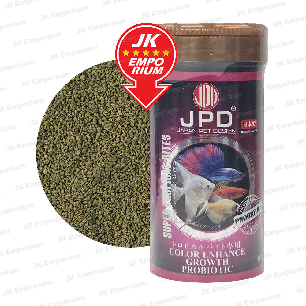 70g 150g JPD Super Tropical Bites Sinking Small Fish Food Makanan Ikan ...