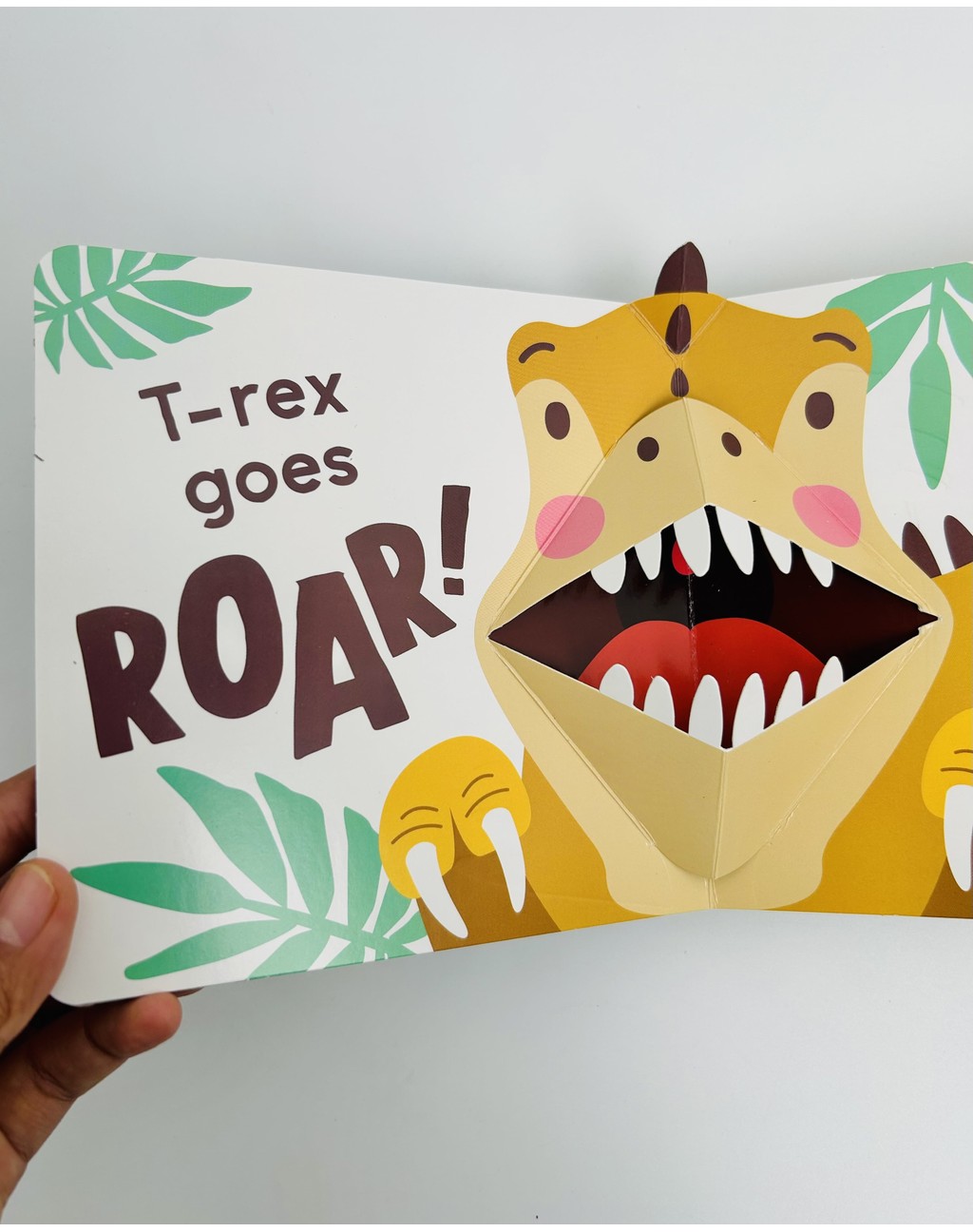 Dino Rumble Pop Up Board Book For Kids With Dinosaurs Pop Up Pages ...