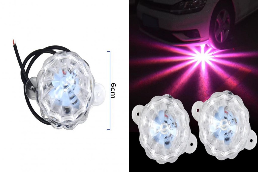 Anti-short Circuit Lights 12v Waterproof Multicolor Led Rock Light Kit ...