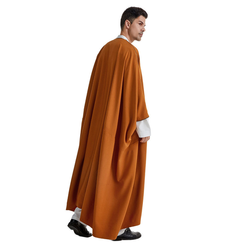 Muslim Solid Color In Stock Men'S Thobe Thawb Caftan Long Robe Arab ...