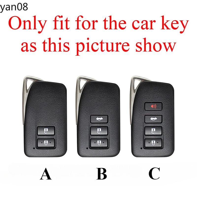 Zinc Alloy Full Cover Car Key Case for Lexus NX US RC LX GX ES UX IS RX ...