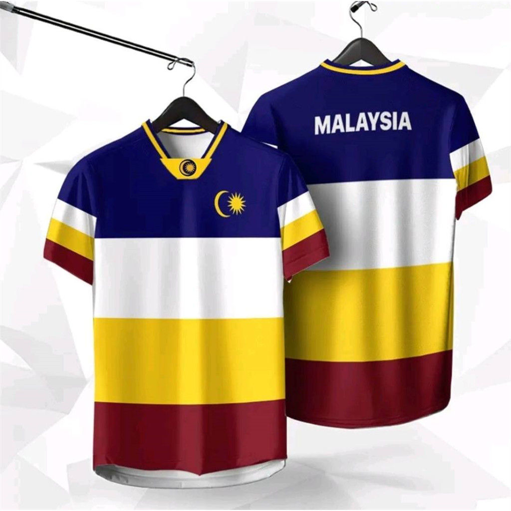 [READY STOCK] FREE CUSTOM Baju Merdeka 68 Tahun baju jersey Ethnic T ...