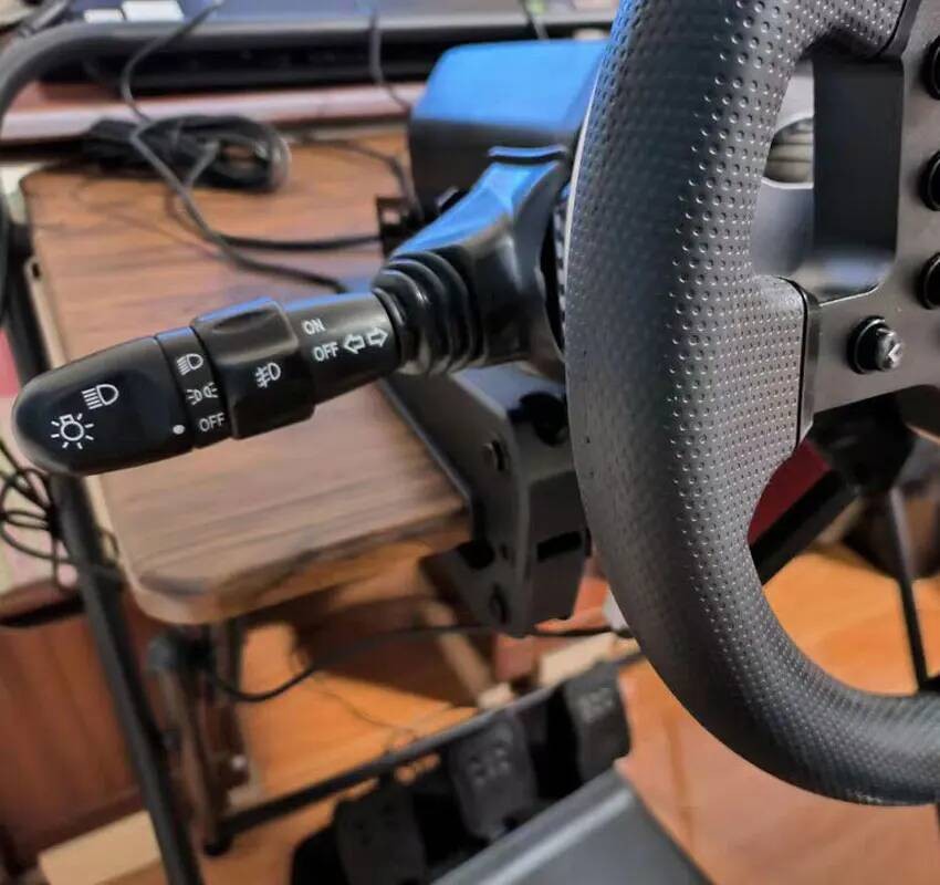 Simulator Racing Steering Wheel Key start Turn Signal Wiper Adapter PXN ...