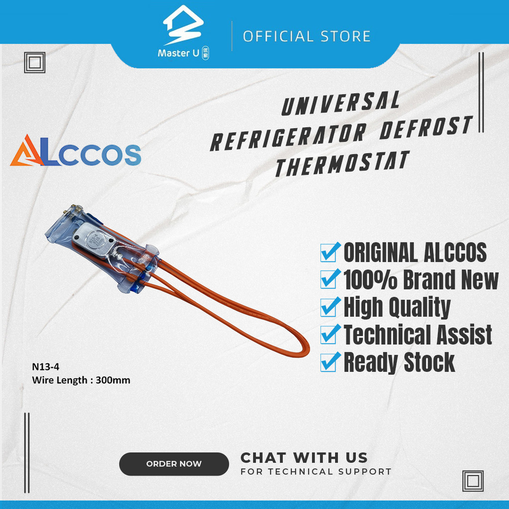 Universal Refrigerator Thermostat Sensor / Refrigerator Sensor / Defrost Sensor ST-3 2 WIRE ...