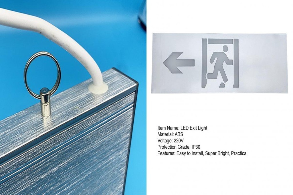 Emergency Exit Light Led Emergency Lamp Super Bright Green Led Exit ...