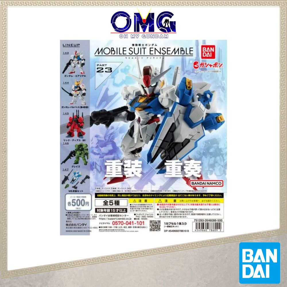 Bandai Gashapon Mobile Suit Ensemble Part 23 78609 Gundam Capsule ...