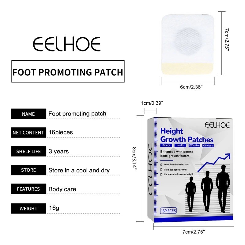 Height Enhancer Patch Promote Bone Development Conditioning Body Grow ...