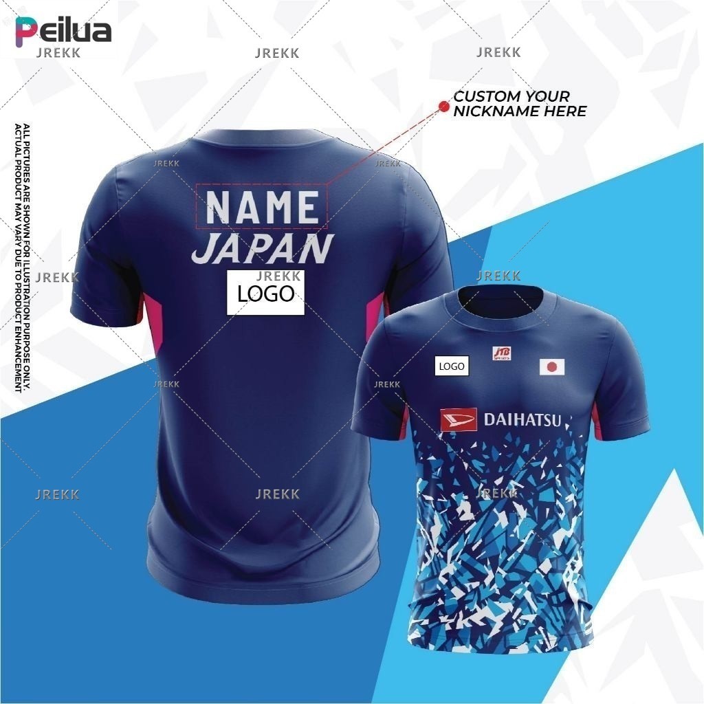 BADMINTON JERSEY JAPAN (ALL ENGLAND 2024), BADMINTON SHIRT JAPAN 2024 ...