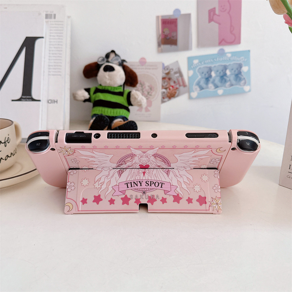 New Cute Hard Cover For Nintendo Switch V2 V1 OLED Case【TINY SPOT】Full ...