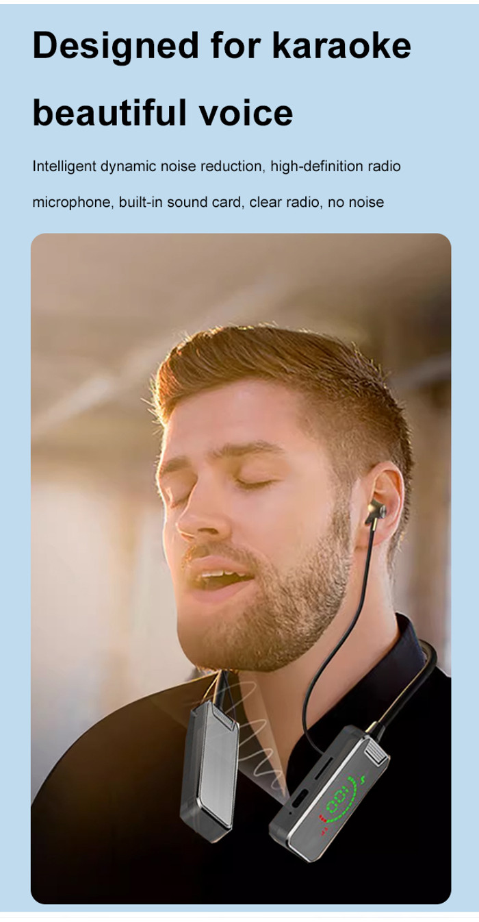 Wireless Sound Card Live Broadcasting and Audio Editing Earphones ...