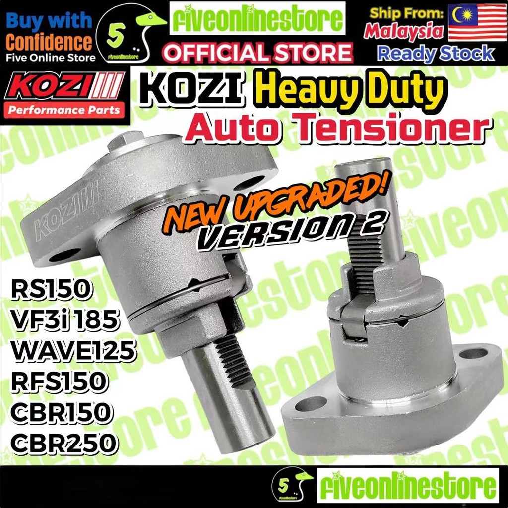 NEW UPGRADE! KOZI V2 PNP Racing Modify Auto Tensioner For RS150 WAVE125 ...