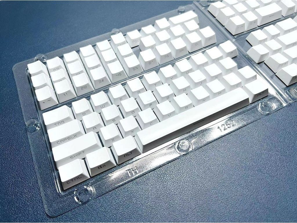 (Lychee Gaming) 2023 New side engraved translucent keycaps OEM height ...