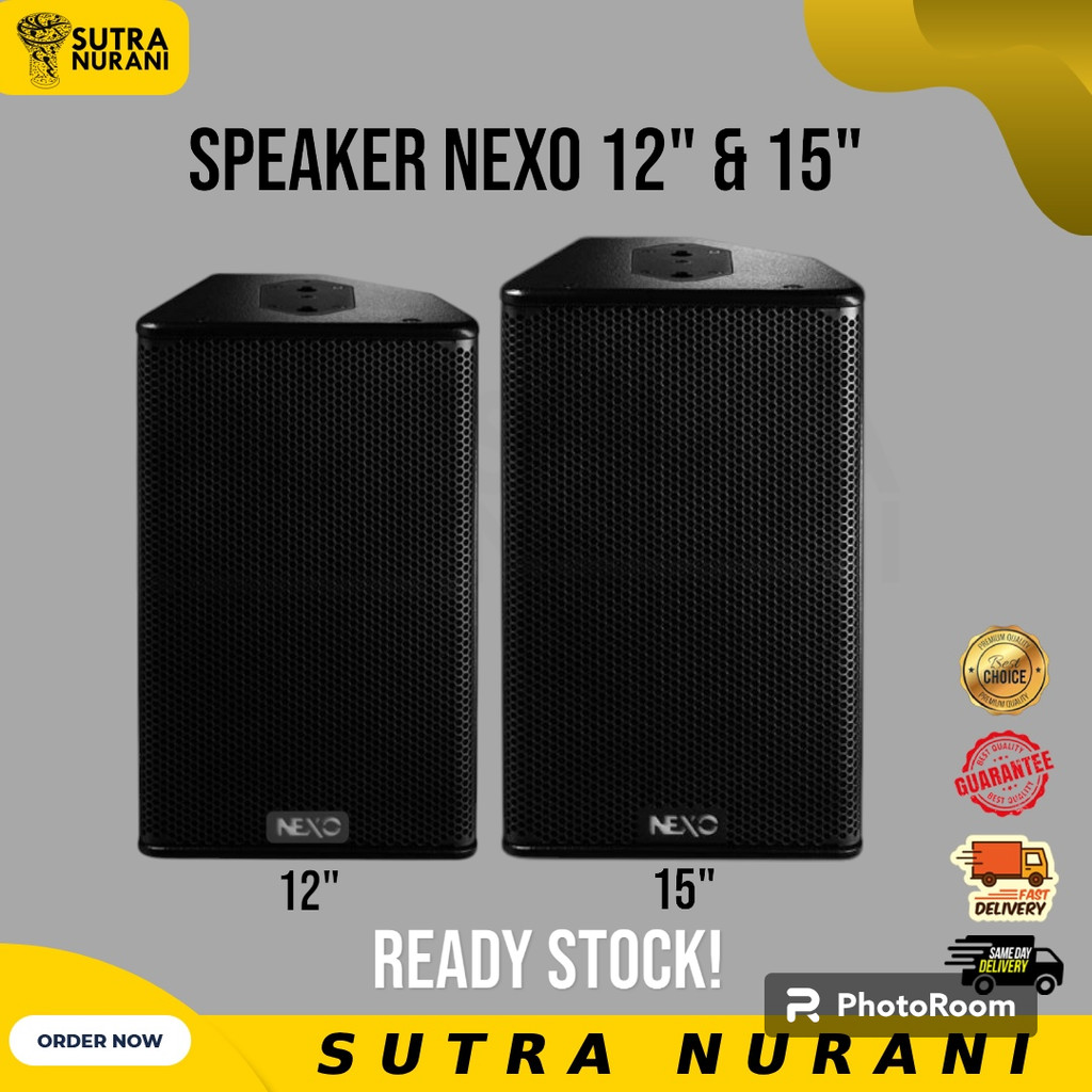 SPEAKER NEXO 12” & 15” – Passive PA Speaker Kualiti terbaik | Shopee Malaysia