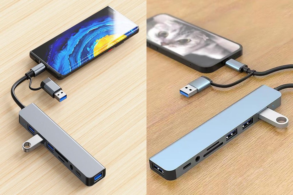 qdanshi High-quality Aluminum Alloy Extender Usb Type-c Hub Portable ...