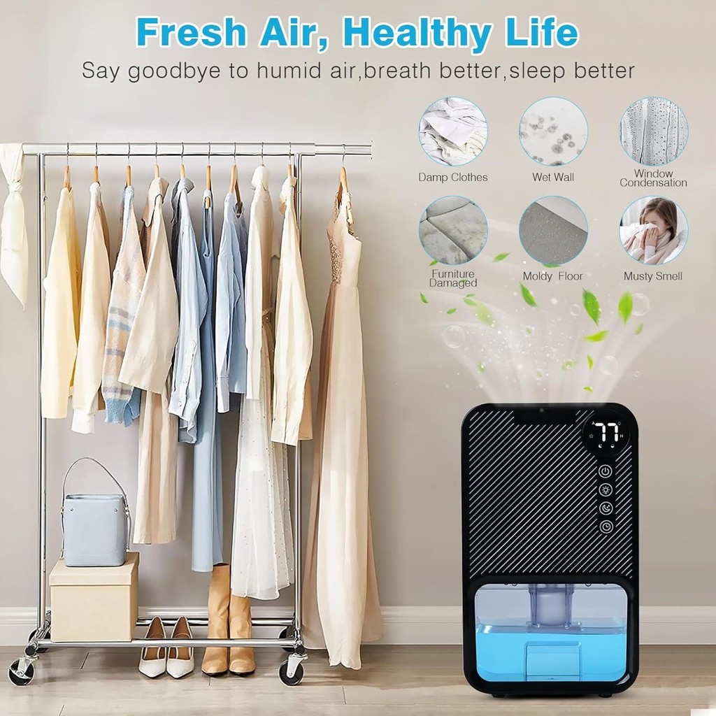 1100ML air dryer dehumidifier portable dehumidifier silent air filter ...