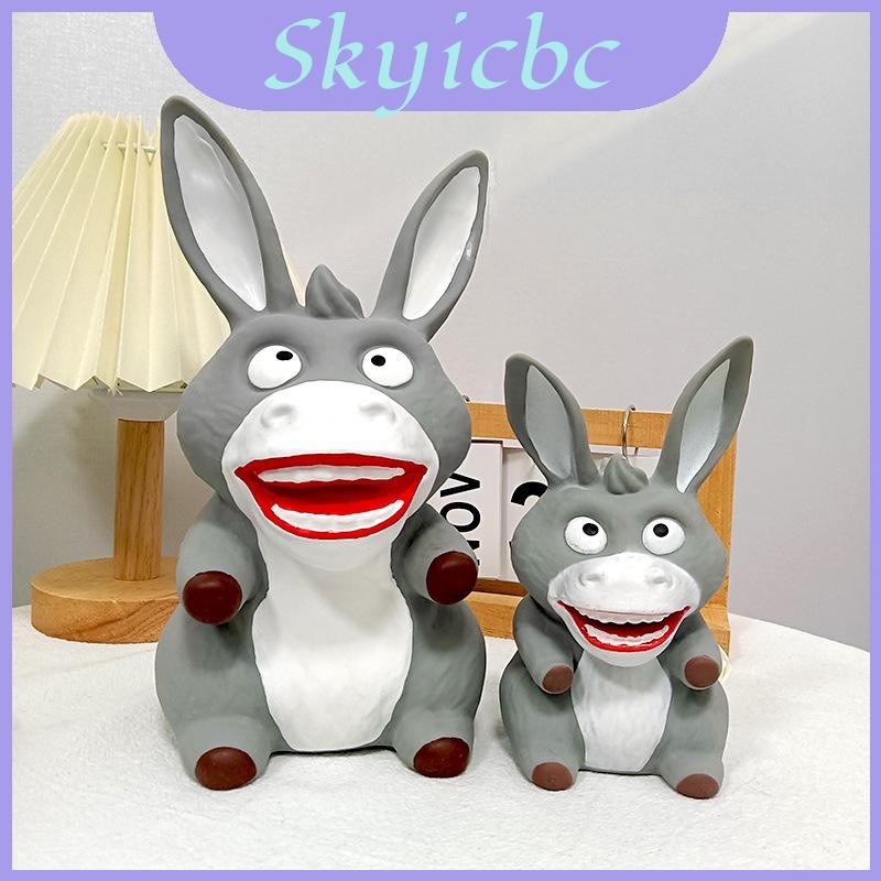 Big Mouth Innovative Donkey Squishy Figurine For Visual And Skills ...