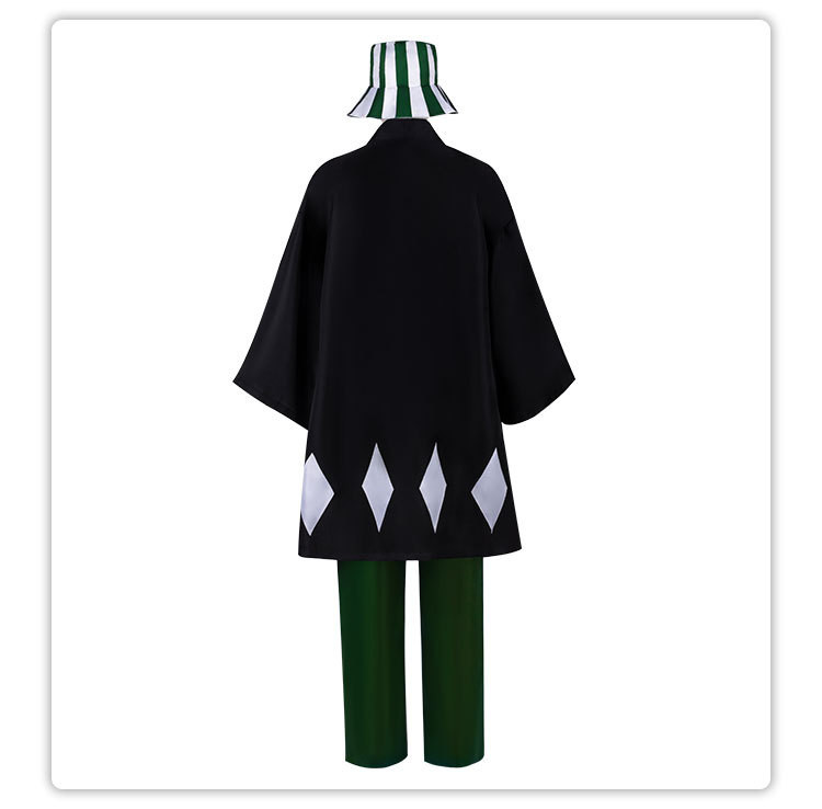 BLEACH Urahara Kisuke Cosplay Costume Anime Halloween Uniform浦原喜助 ...