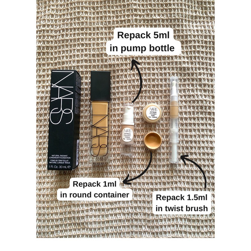 NARS RADIANT LONGWEAR FOUNDATION TR 1ml/5ml | Shopee Malaysia