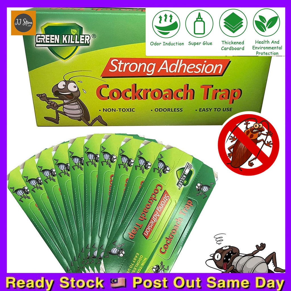 Ubat Lipas Killer Cockroach Trap Extra Strong Sticky Glue Lizard ...