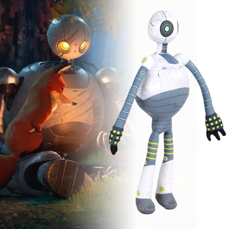 Collectible Wild Robot Plush Toy Roz Featuring Delightful Design And ...