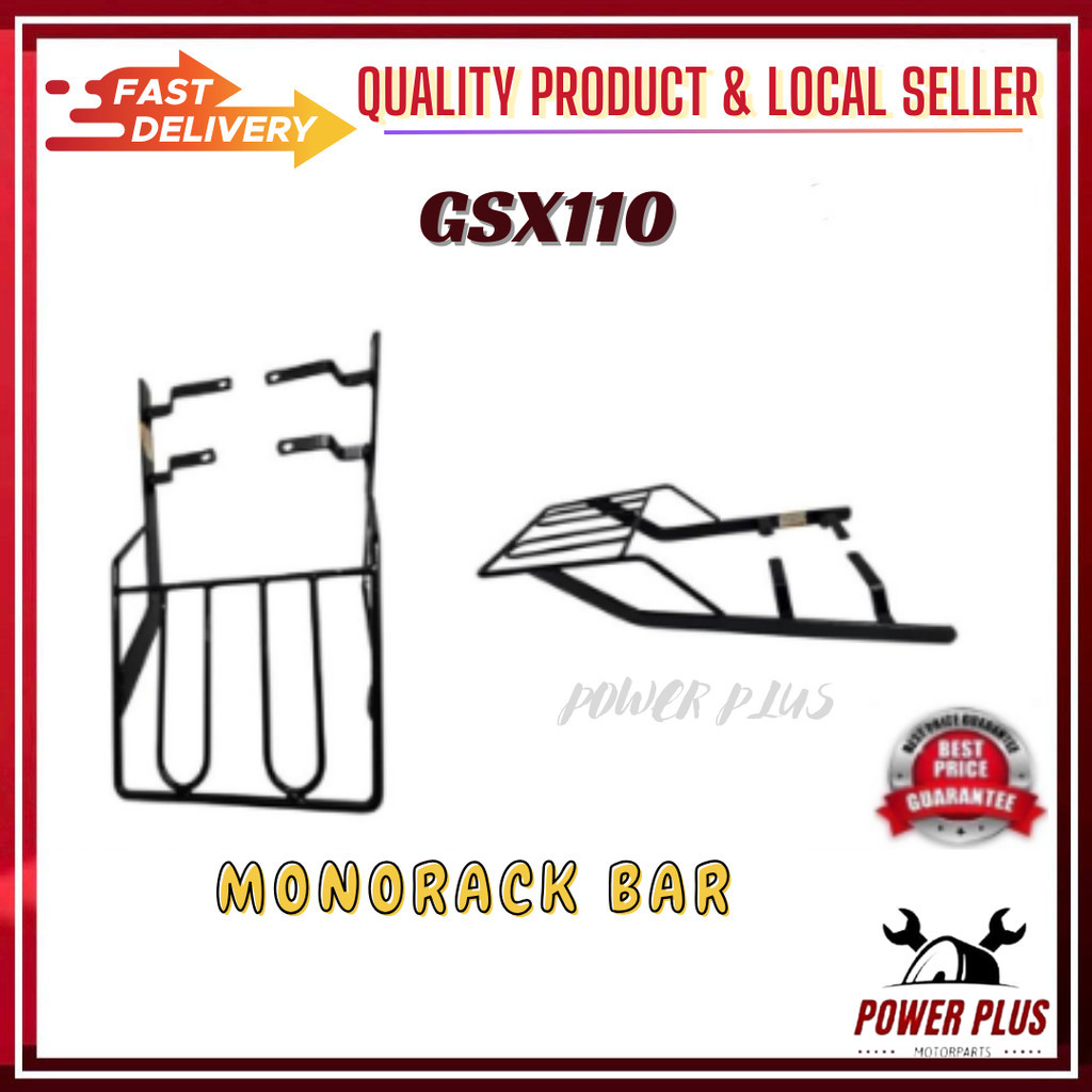 SUZUKI GSX MONO RACK (ST / A-CLASS) // GSX BOX CARRIER BESI BELAKANG ...