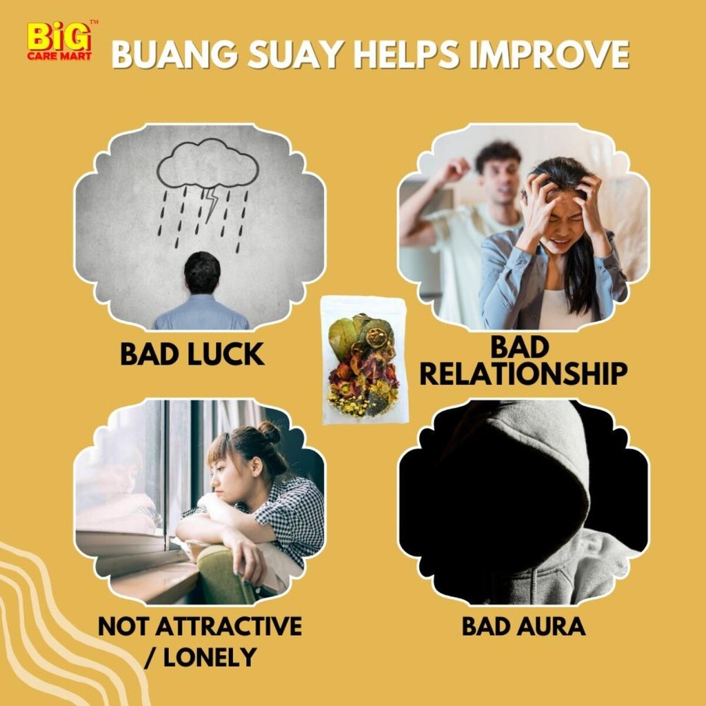 9-Dlm-1 Mandi Bunga Buang Suay/Buang Sial with Pomelo Leaf & Limau ...