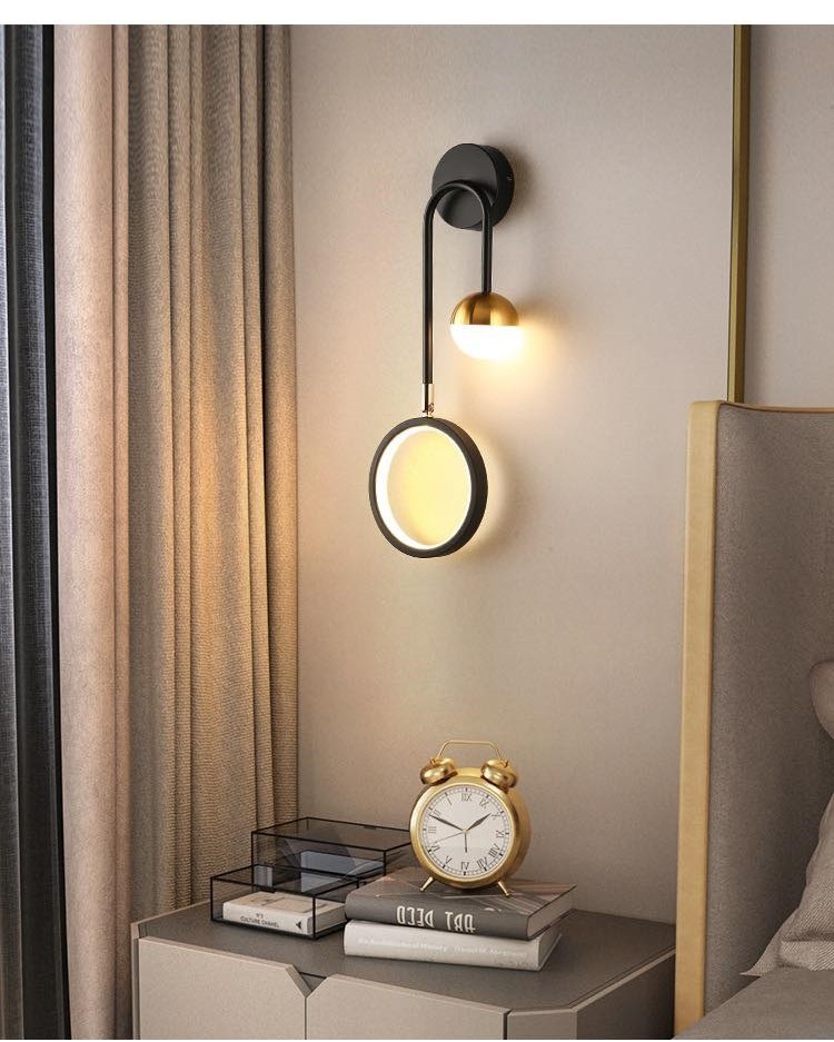 Modern Home Decor Star Projector Wall Lamp LED Wall Light Wall Sconces ...