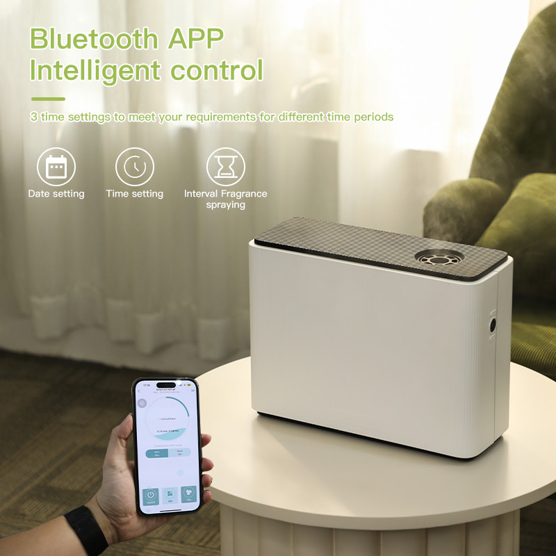 Aroma Tunnel1000ml14600sqft Waterless Essential Oil Diffuser Smart Wifi Essential Oil Diffuser